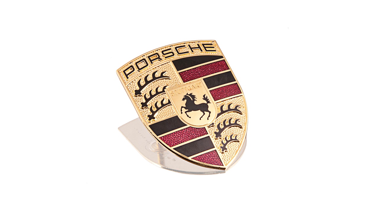 porsche emblem coloring pages